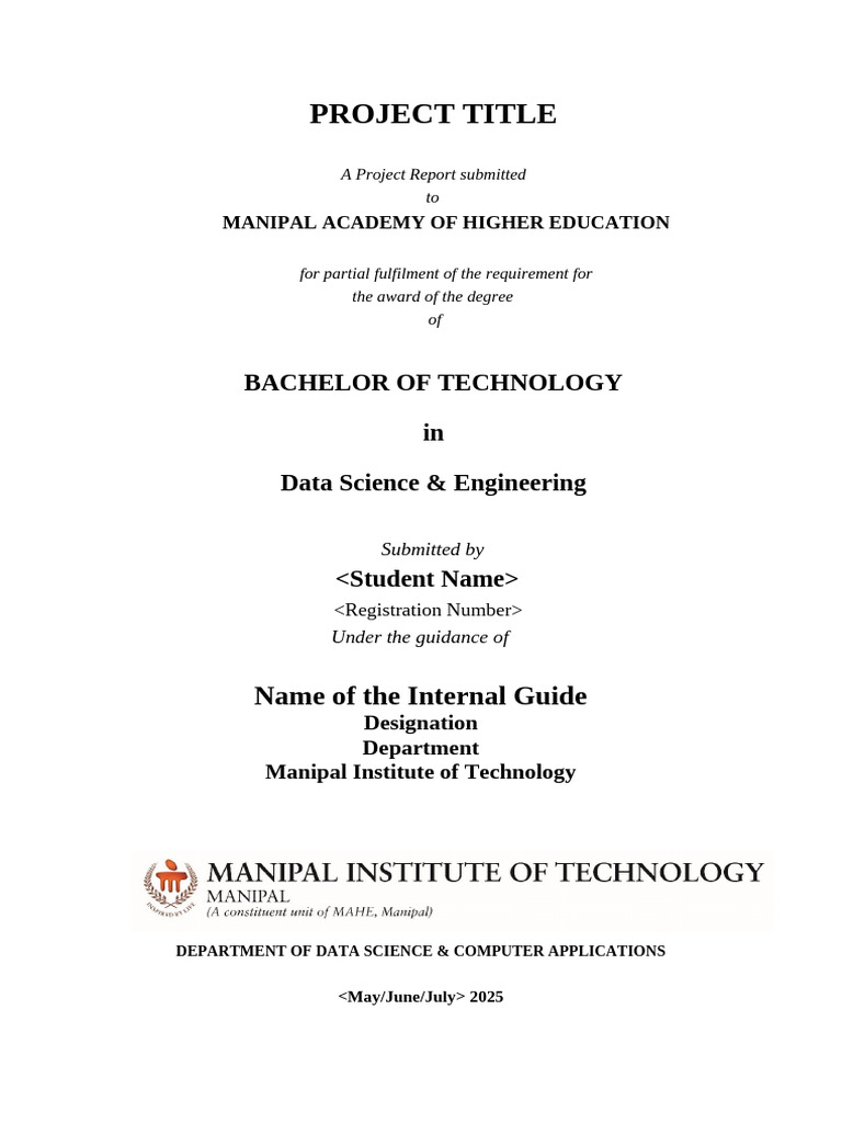 UG - Thesis - Template 2025 - Internal | PDF | Deep Learning | Computer ...