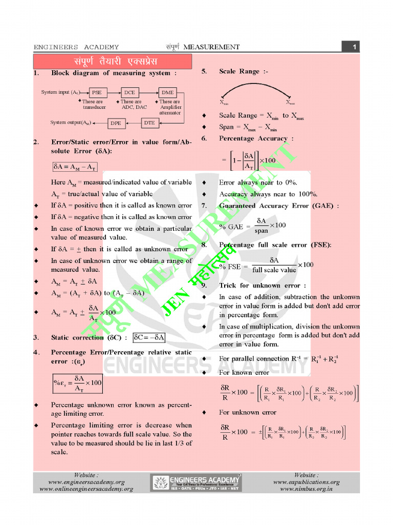 Sampurn Measurement | PDF