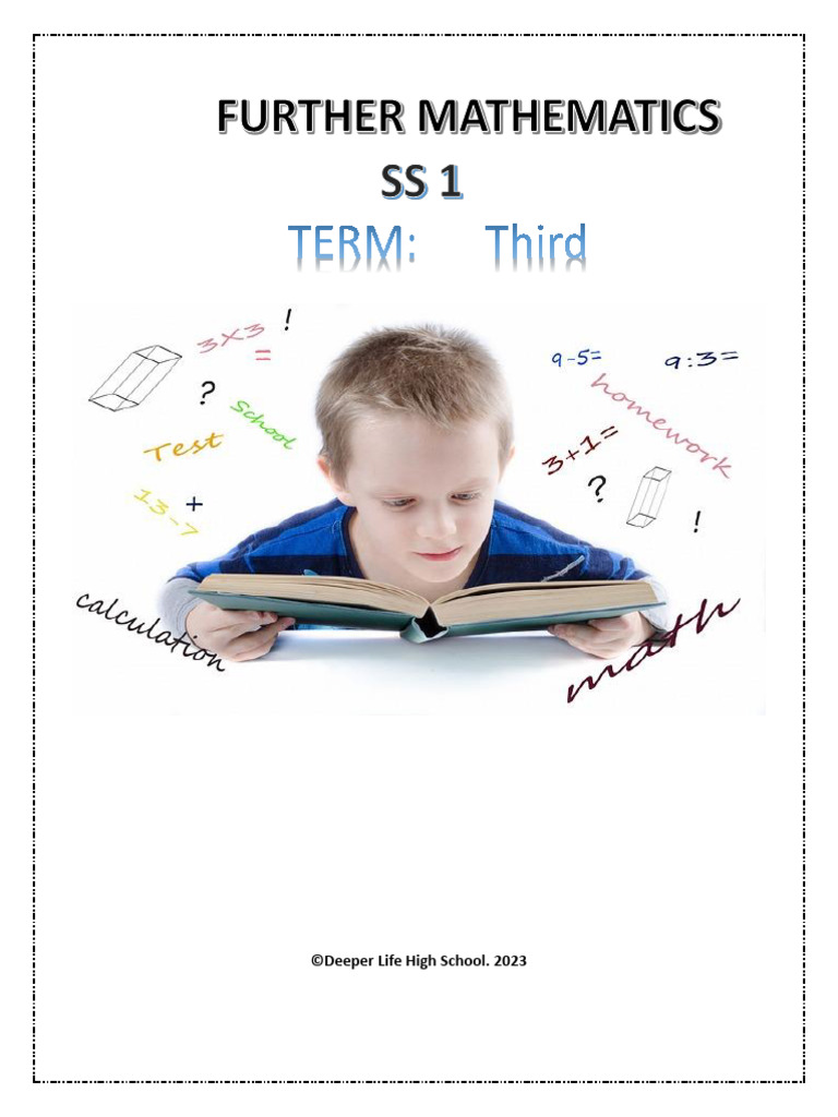 Ss1 Further Maths E-Note 3rd Term | PDF | Histogram | Descriptive ...