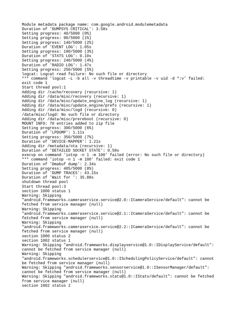 Bugreport CPH2591 UP1A.230620.001 2024 10 08 06 39 42 Dumpstate - Log 5076 | PDF | Computer ...