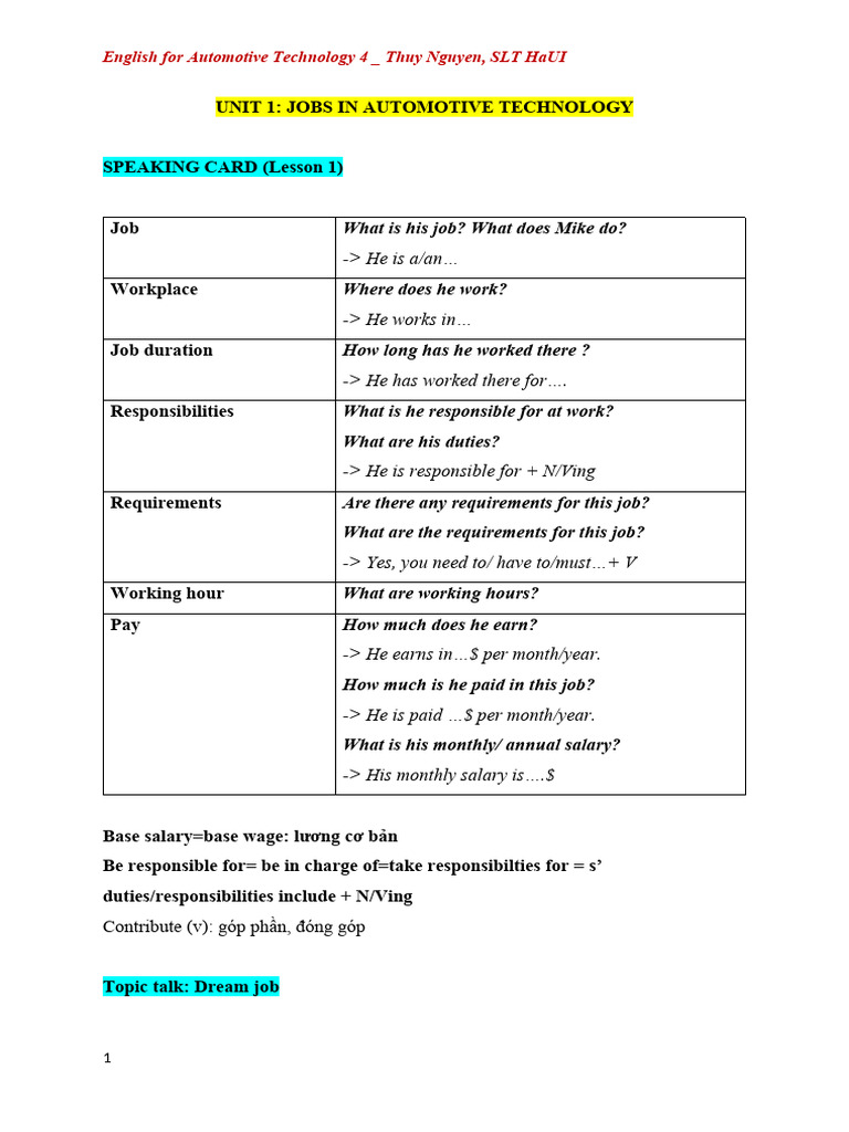 Automotive Technology Job Skills Guide | PDF | Biofuel | Auto Mechanic