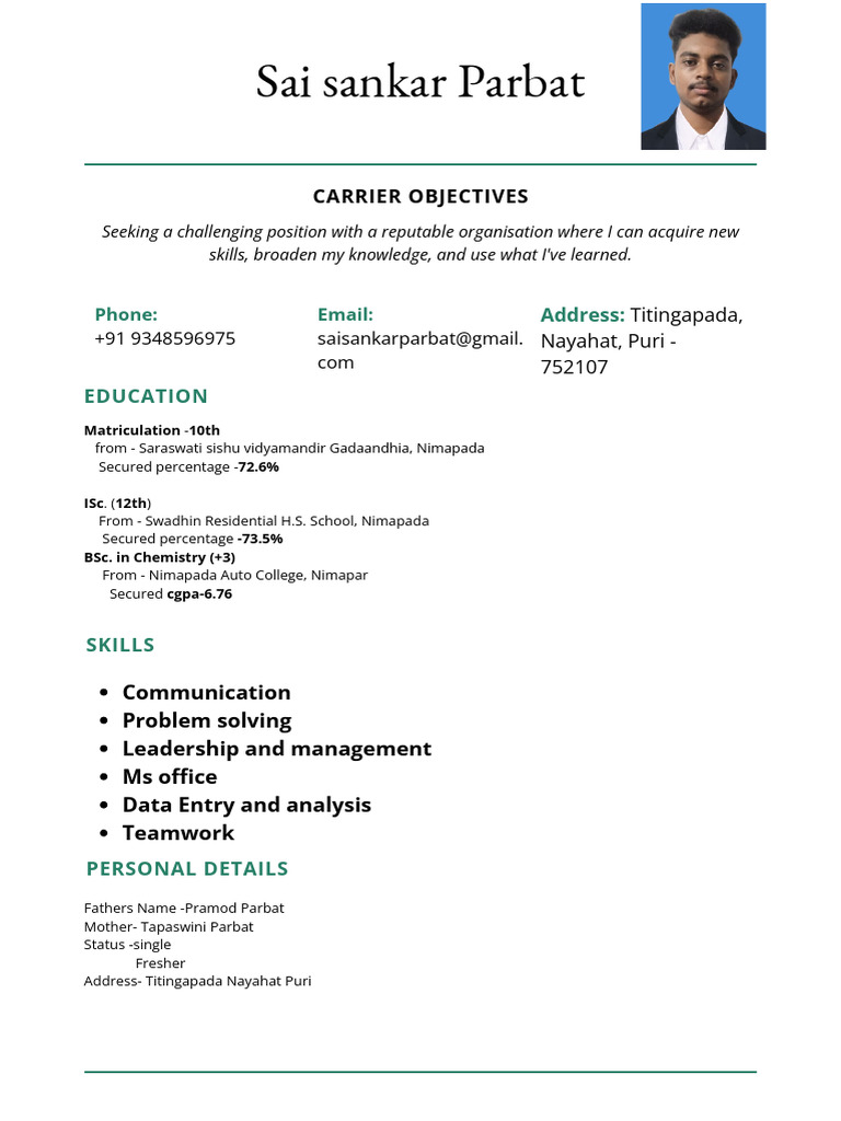 Sai Sankar Parbat R | PDF