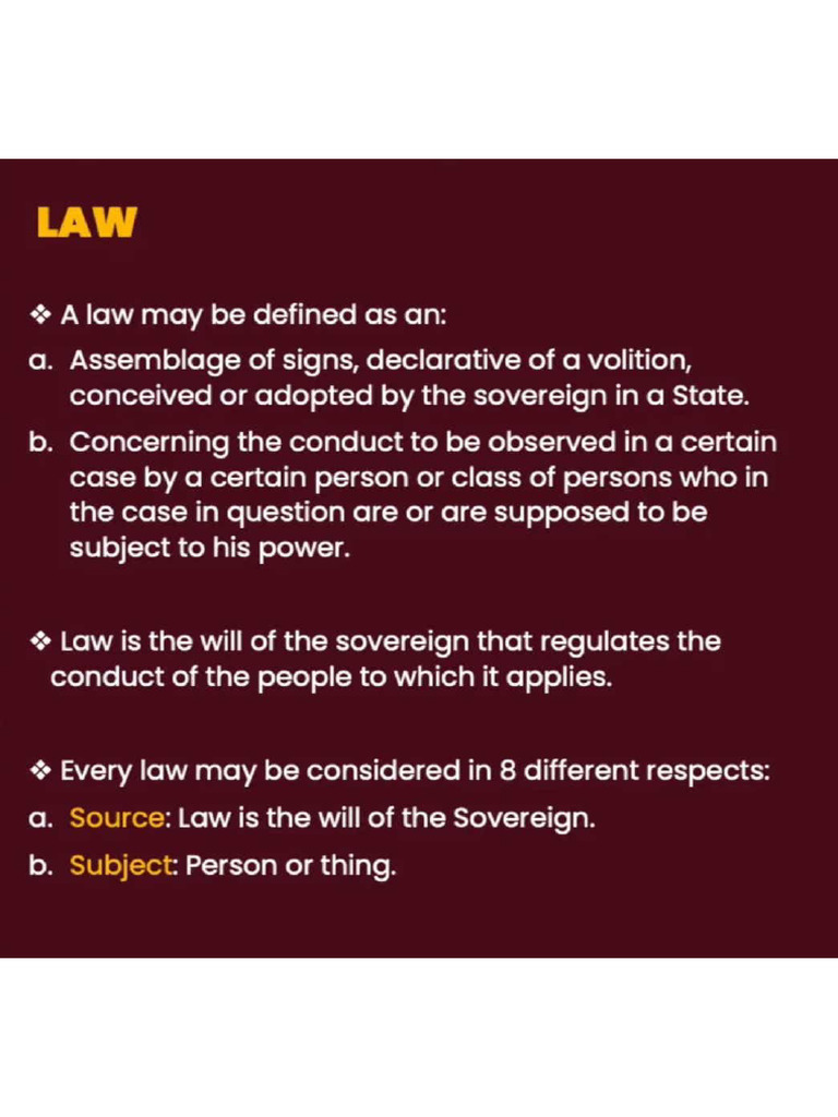 Bentham Theory of Law | PDF