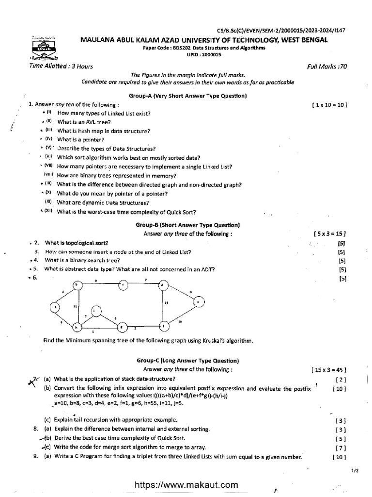 bsc-2-sem-data-structures-and-algorithms-bds202-2024_copy | PDF