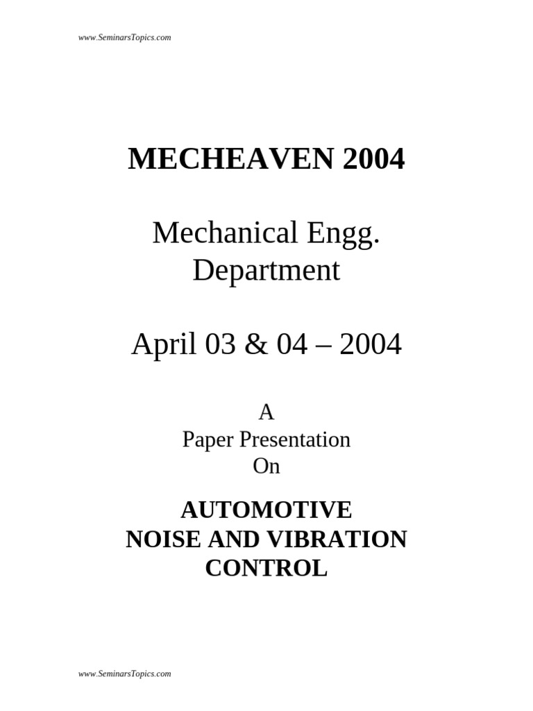 Automotive Noise and Vibration Control 26072013102350 Automotive Noise ...