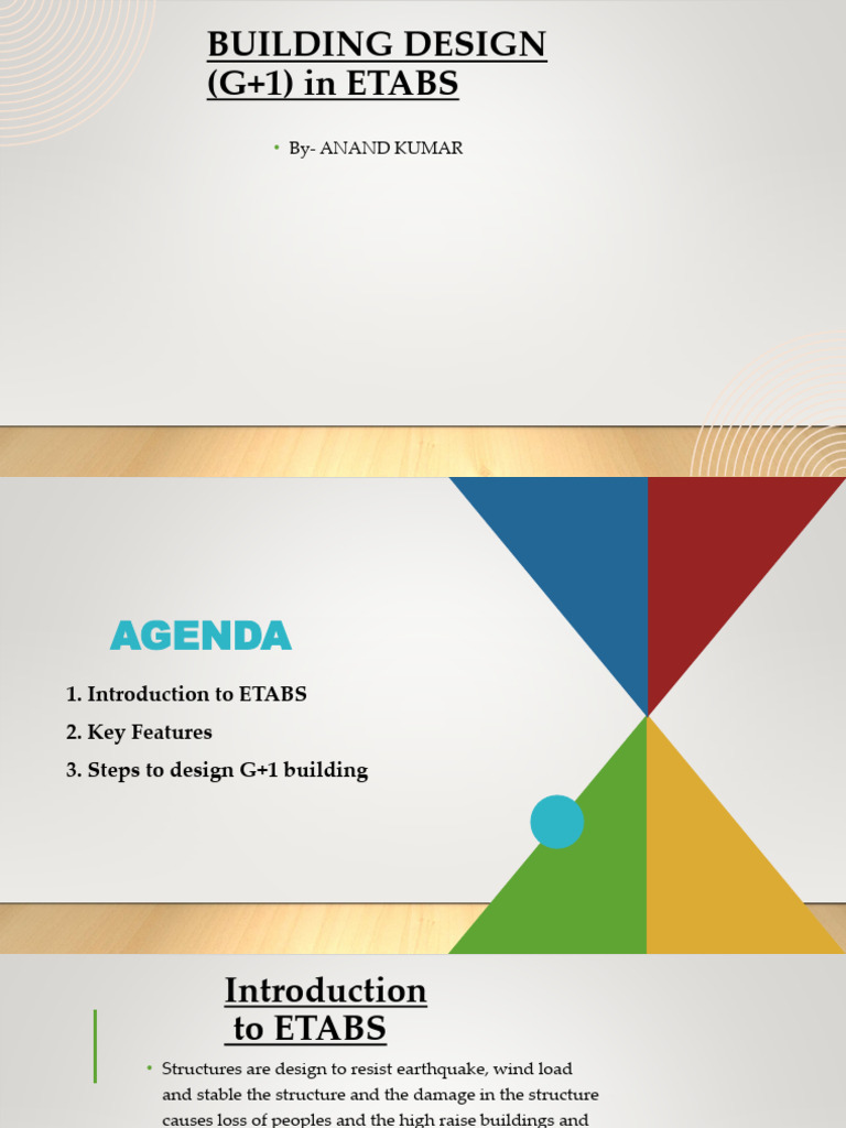 Anand Building Design (g+1) in | PDF | Beam (Structure) | Structural ...