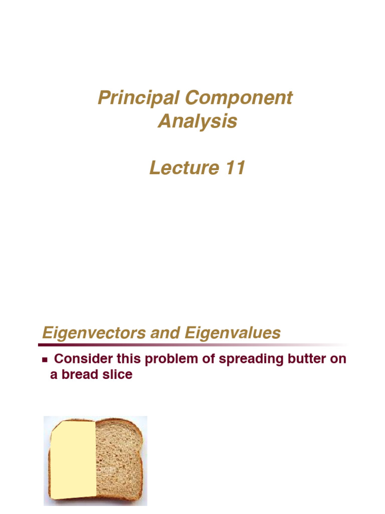 Principal Component Analysis PCA 17 | PDF | Principal Component Analysis | Eigenvalues And ...