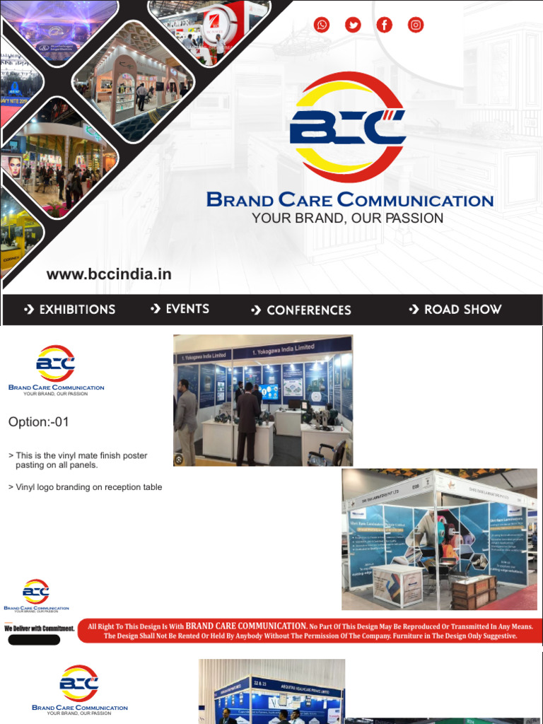 octanorm stall option and rental furniture | PDF