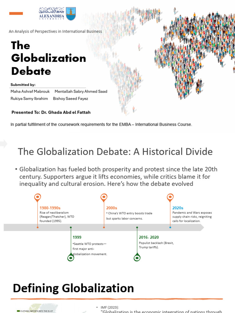 Globalization Debate: Perspectives & Trends | PDF | Globalization ...