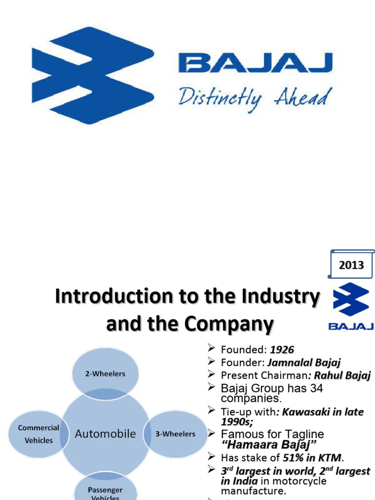 Bajaj Auto: Industry Overview & Strategy | PDF | Economies