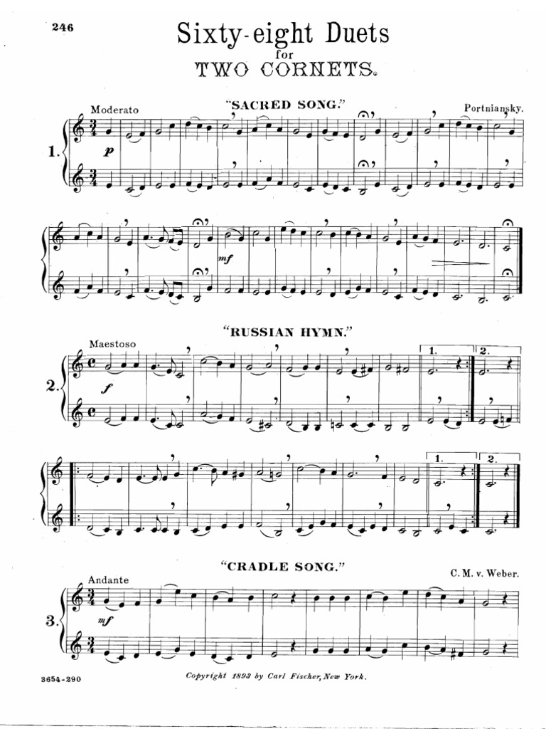 Duetos ARBAN 1 | PDF