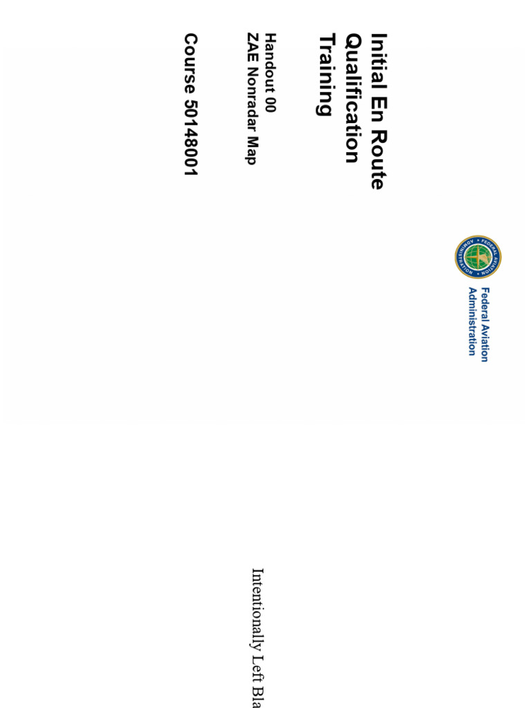 SH00-ZAE Nonradar Map | PDF