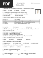Teeth Structure Worksheet for Grade 4 | PDF | Tooth | Tooth Enamel