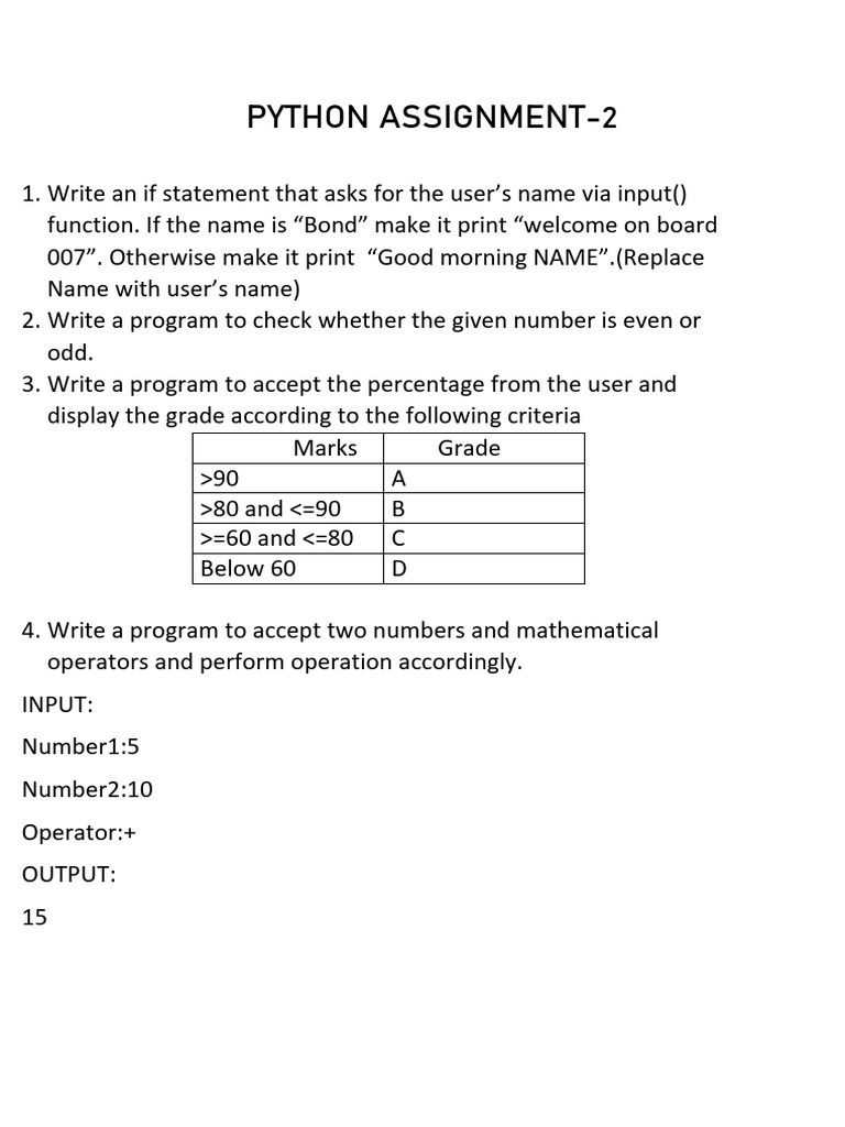 Python Assignment-2 (01!02!2023) | PDF