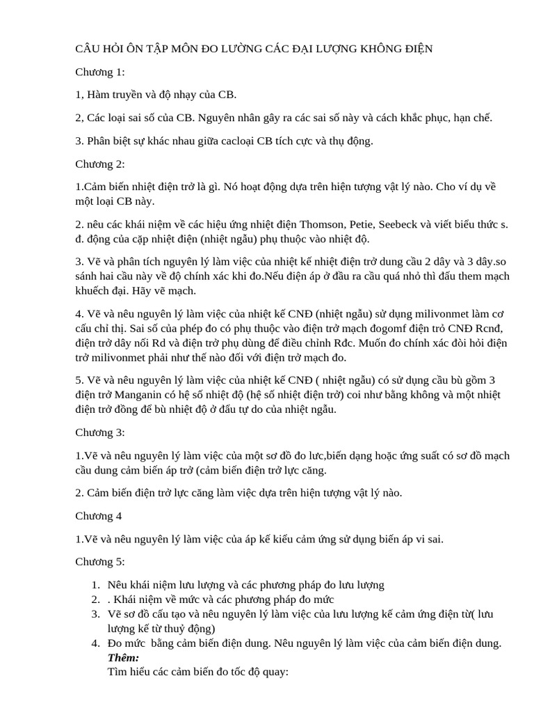 c u h i n t p m n o l Ng c c i l Ng Kh Ng i n.docx;Filename = Utf 8''Câu Hỏi Ôn Tập Môn Đo Lường ...