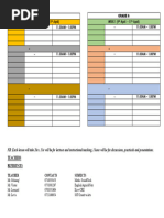 UACE Timetable 2025 | PDF