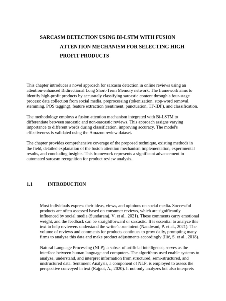 Sarcasm Detection Using Bi | PDF | Receiver Operating Characteristic | Sensitivity And Specificity