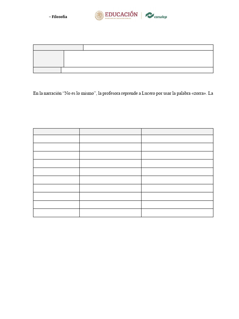 1.1 FLSF Actividad 2 Interpretaci-N de Las Palabras | PDF