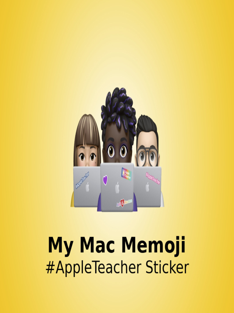 AppleTeacher My Mac Memoji | PDF