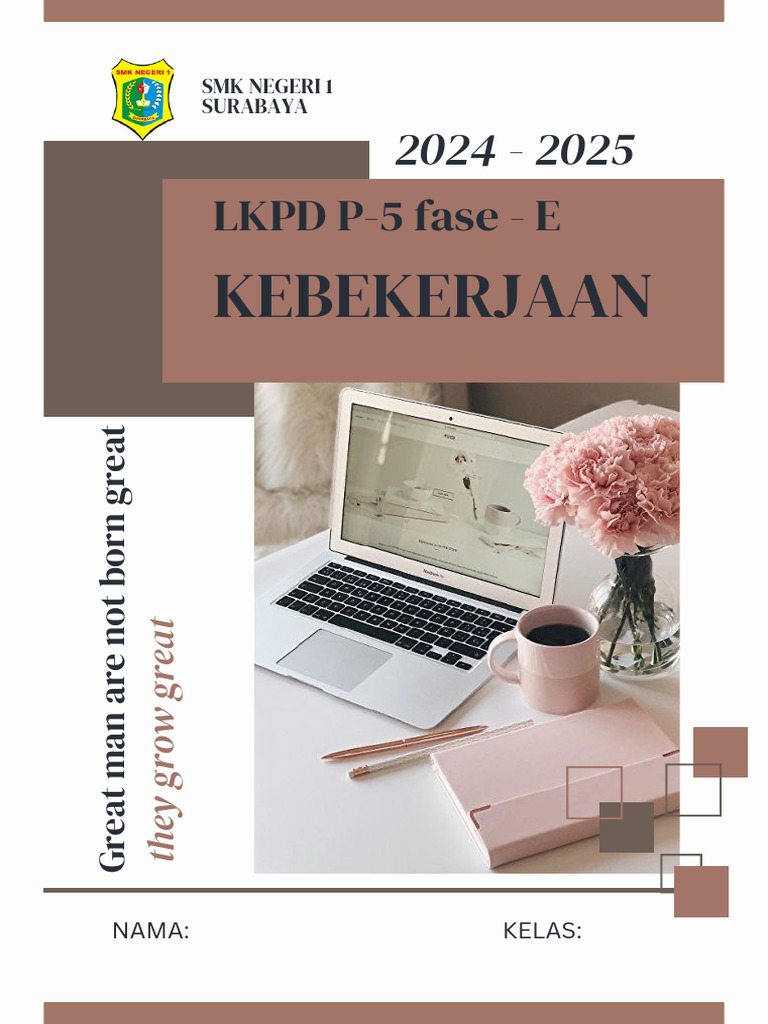 LKPD KEBEKERJAAN FASE E Dan F SMK | PDF
