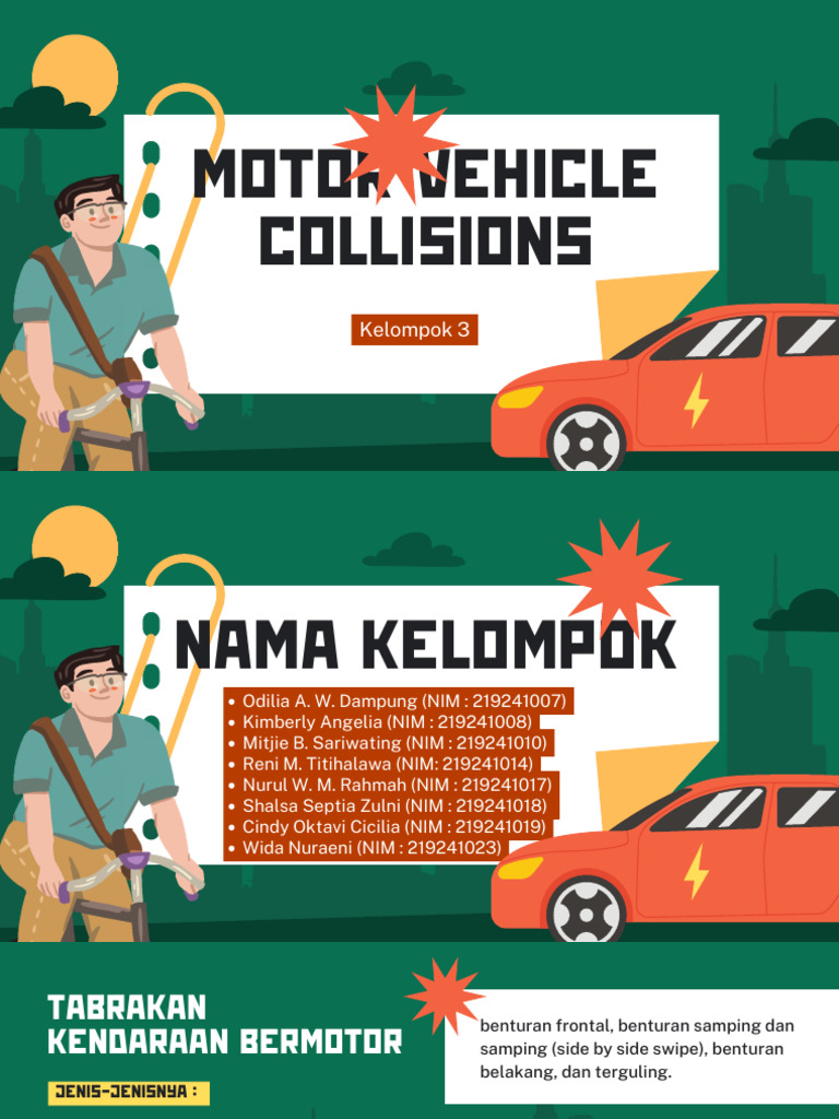 Motor Vehicle Collisions | PDF