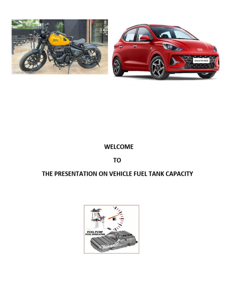 Vehicle Fuel Tank Capacity Insights | PDF | Vehicles | Motor Vehicle