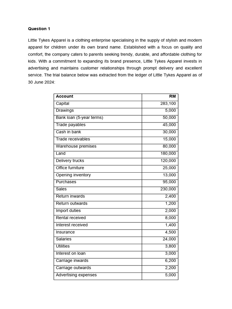 Extra Tutorial Financial Statement | PDF | Expense | Economies