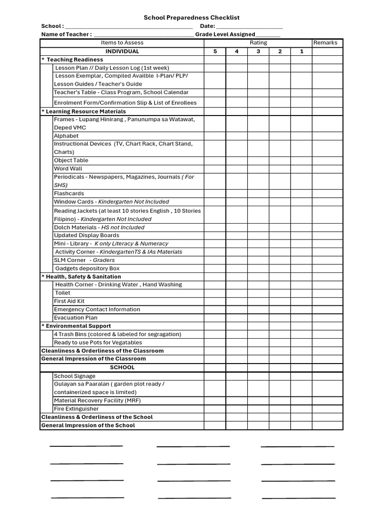 Teacher's Daily Lesson Log & Resources | PDF