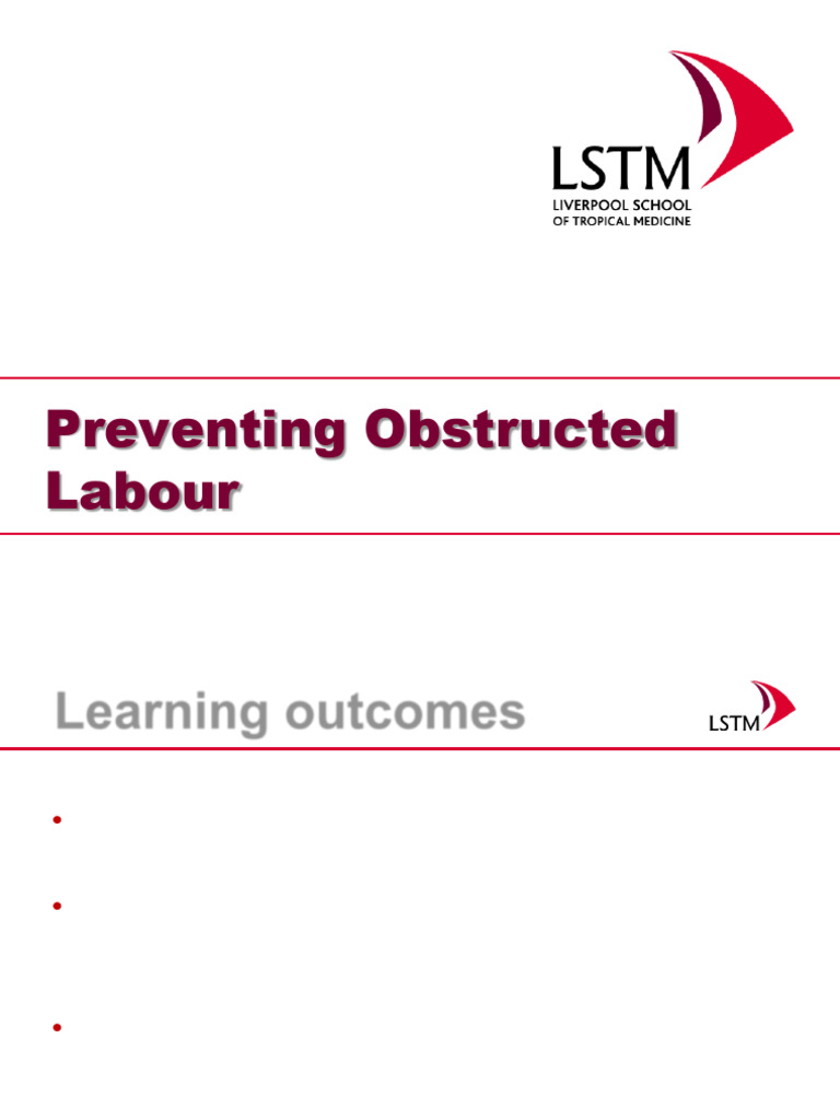Preventing Obstructed Labour | PDF | Childbirth | Medical Specialties