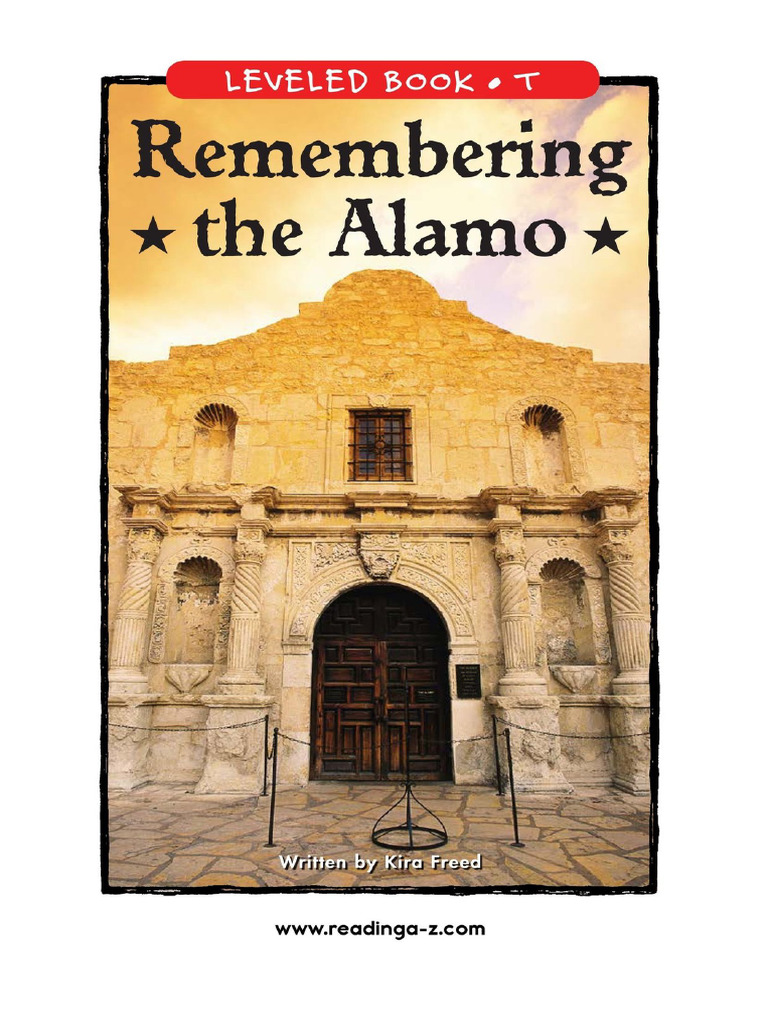 Remembering The Alamo | PDF