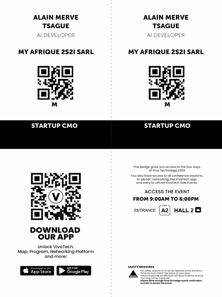 Badge Tsague Alain Merve Vi25pnptfm7 2 | PDF