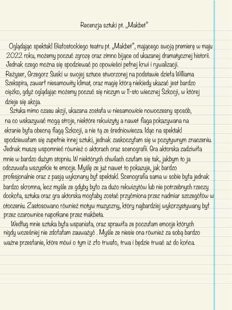 Recenzja | PDF