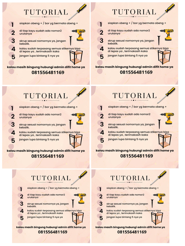 Tutorial Rak Susun Kayu Pdf