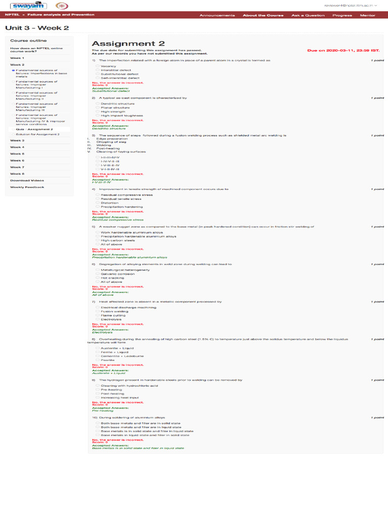 Previous-Year-Assignment-Noc20 Me26 Assigment 3 | PDF