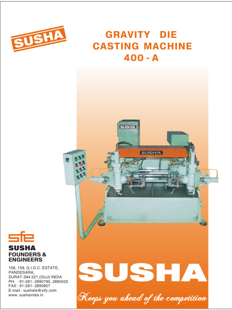 Susha Group Gravity Casting Machines | PDF