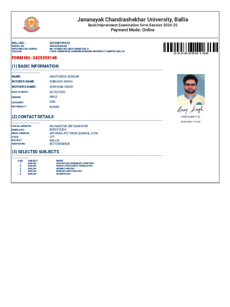 Jncu - in PVTFrmII ADDPrint MainPrintout1718.Aspx | PDF | Payments
