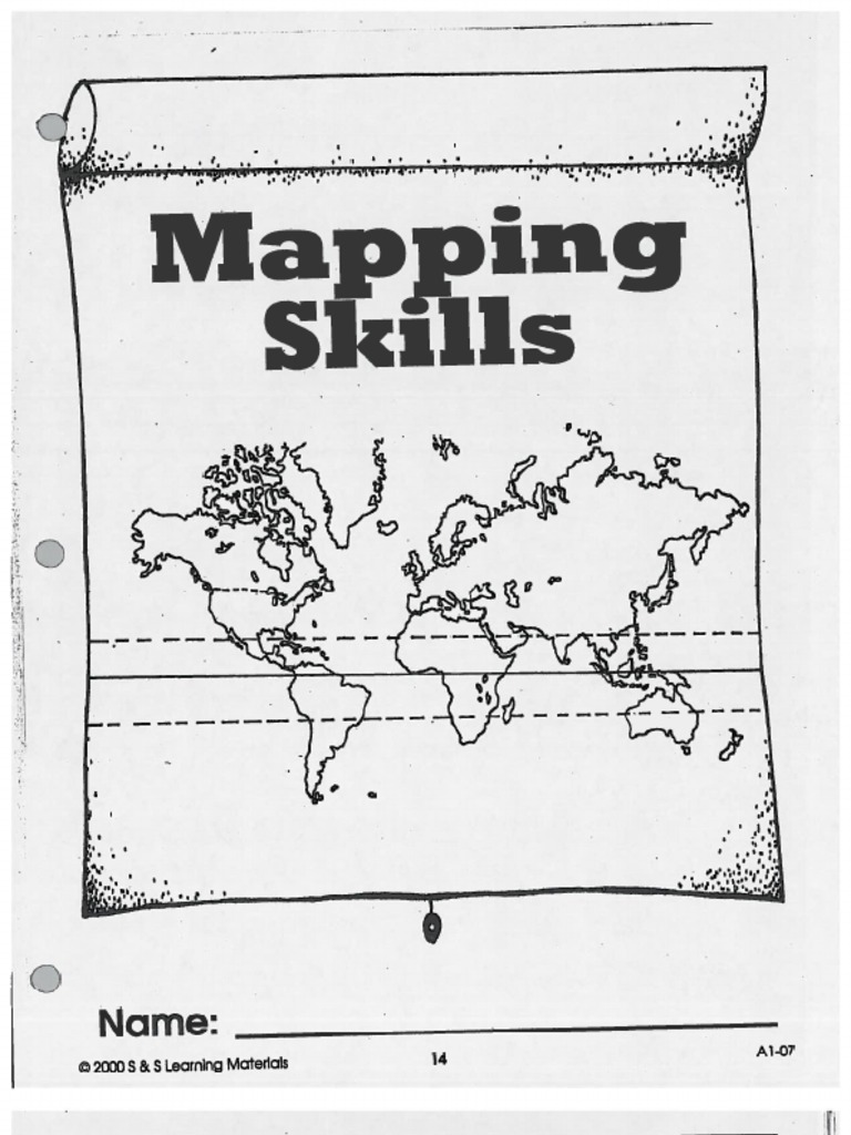 Mapping Skills | PDF | Foreign Language Studies