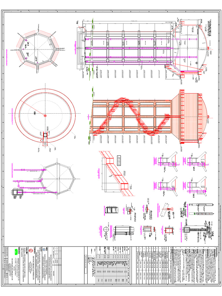 Ga & RCC Drawing of MBR 828kl 21.0m, Z-3 Model | PDF