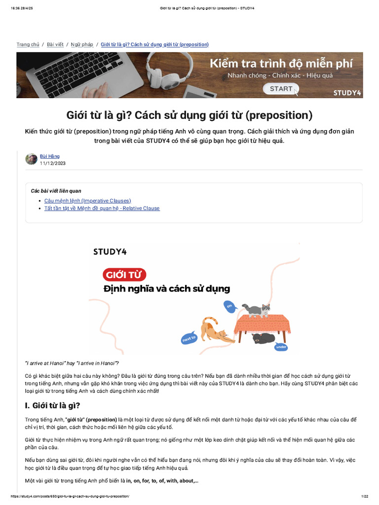 Gi I T (Preposition) | PDF