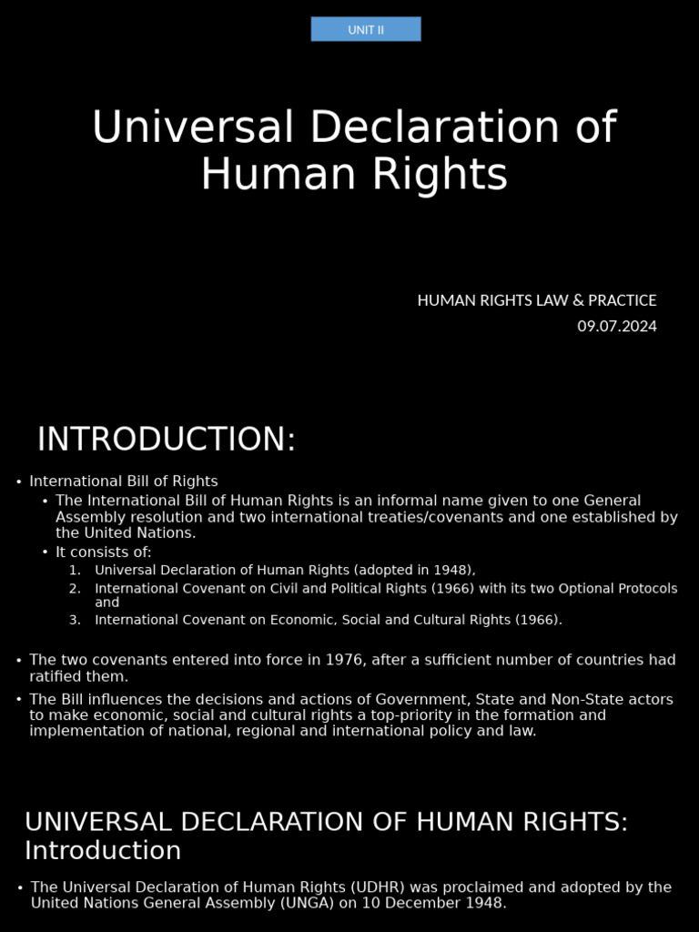 Universal Declaration of Human Rights | PDF | Human Rights | Arrest