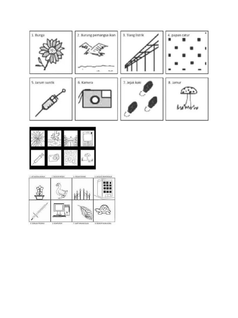 Contoh Gambar Tes Wartegg | PDF