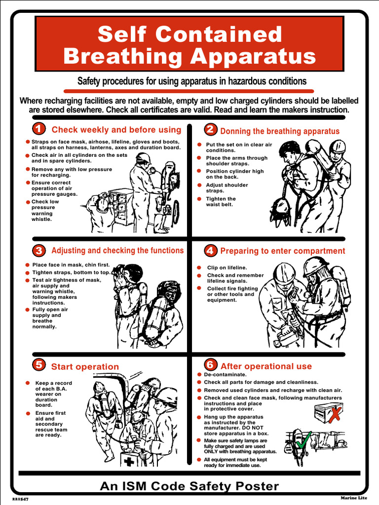 Self Contained Breathing Apparatus | PDF | Equipment | Underwater Diving