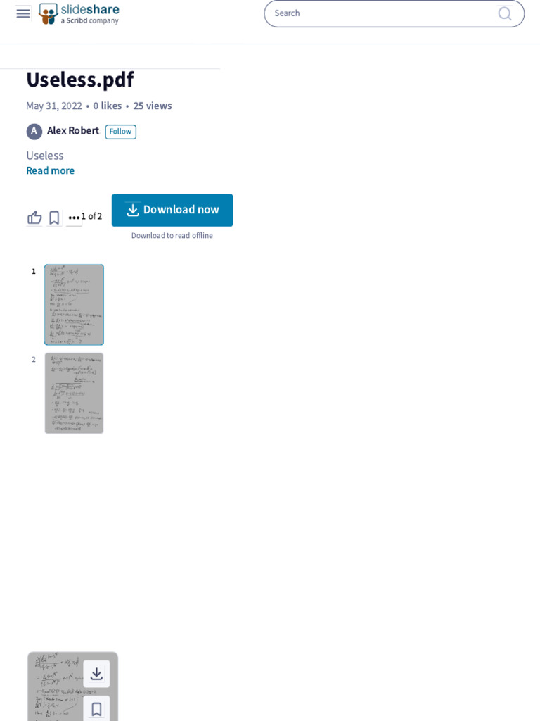 Useless Document Overview | PDF | Computing