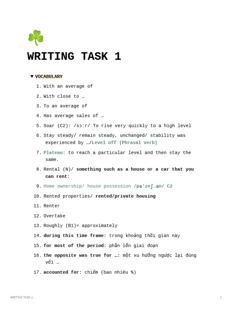 Writting Task 1 - Updated 2024.01.20 | PDF | Meal | Fat