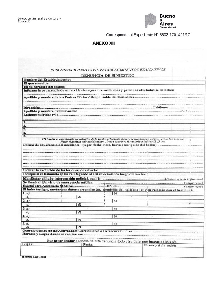 Anexo Xii Res 378 | PDF