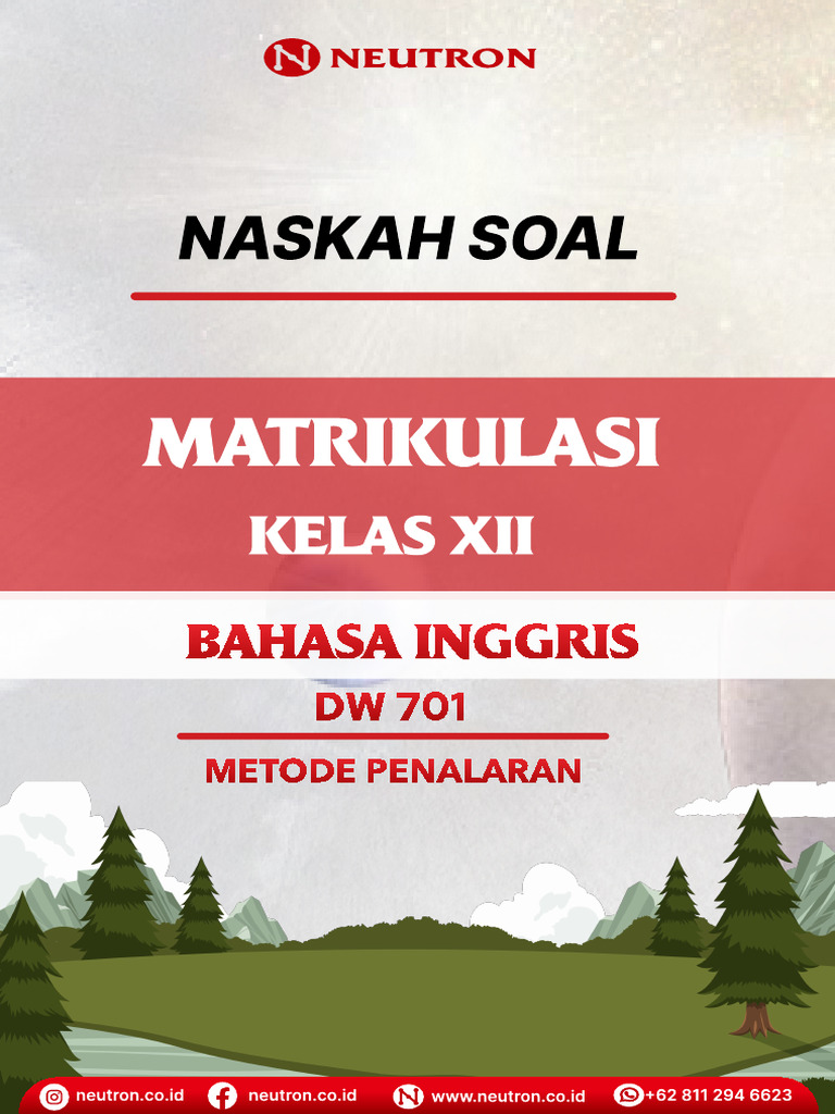 DW701 - Bahasa Inggris (1-4) | PDF | Virtual Reality | Simulation