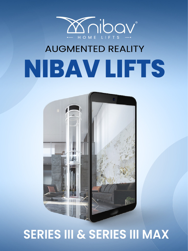 Augmented Reality Nibav Lift-AR-Series 3 and Series 3 Max-V2-India | PDF