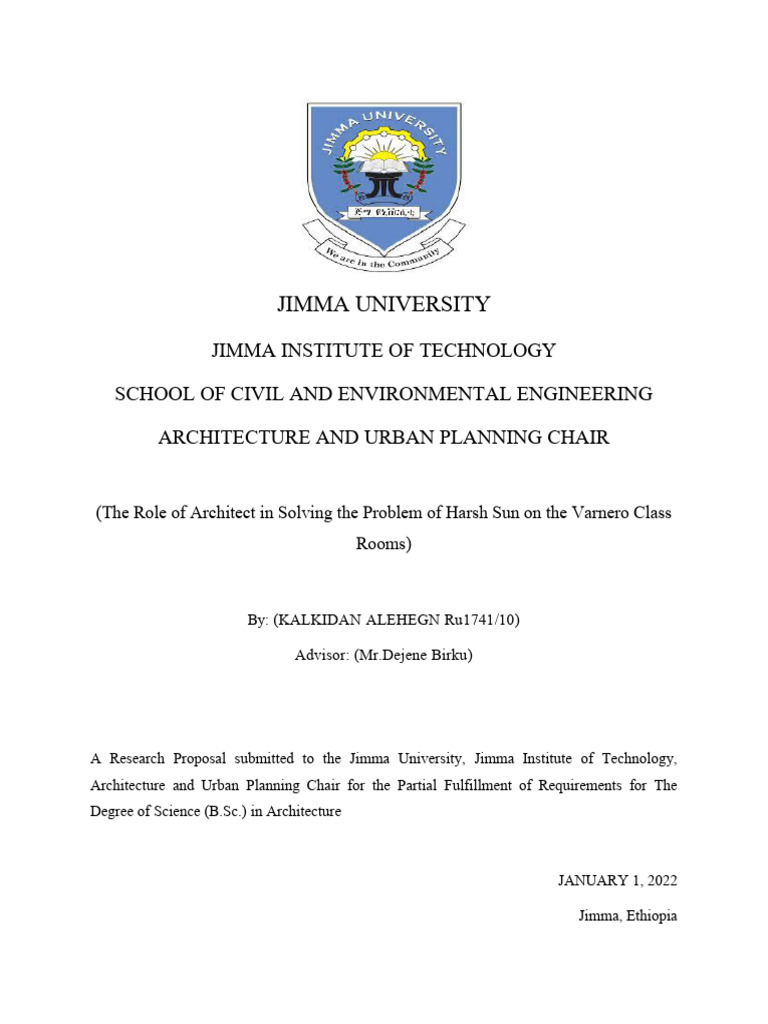 KALKIDAN ALEHEGN Thesis-Templete | PDF | Thesis | Theory