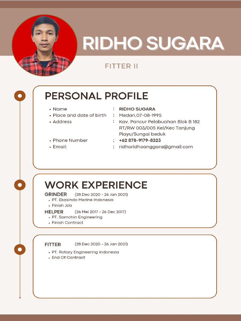 CV. Ridho Sugara | PDF
