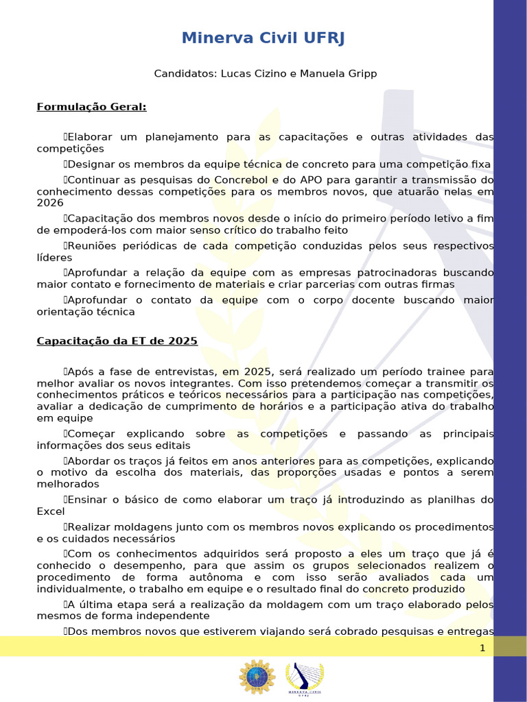 Proposta Concreto - Lucas Cizino e Manuela Gripp | PDF